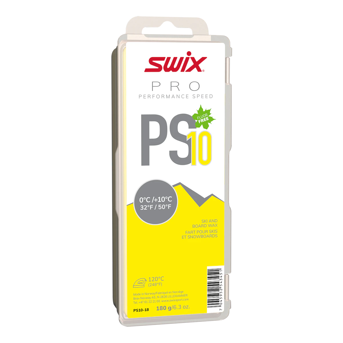 PS10 Yellow 0°C/+10°C, 180g | Swix